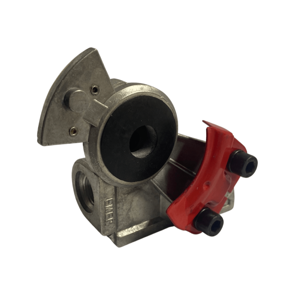 OTR11441Gladhand Bracket Mount Emergency red - Henry's Truck Parts